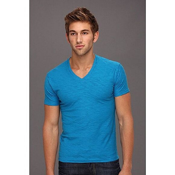 Diesel | Shirts | Diesel Mens Vneck Tee Tos Jersey Tshirt Deep Blue ...